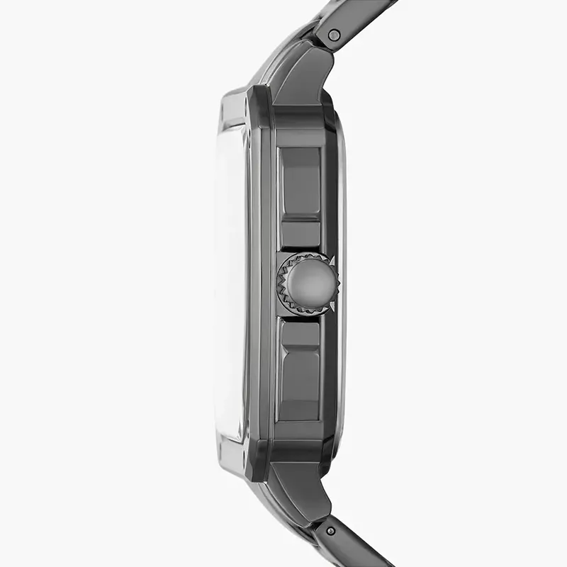 Fossil Inscription Gunmetal Dial Men's Watch | BQ2657