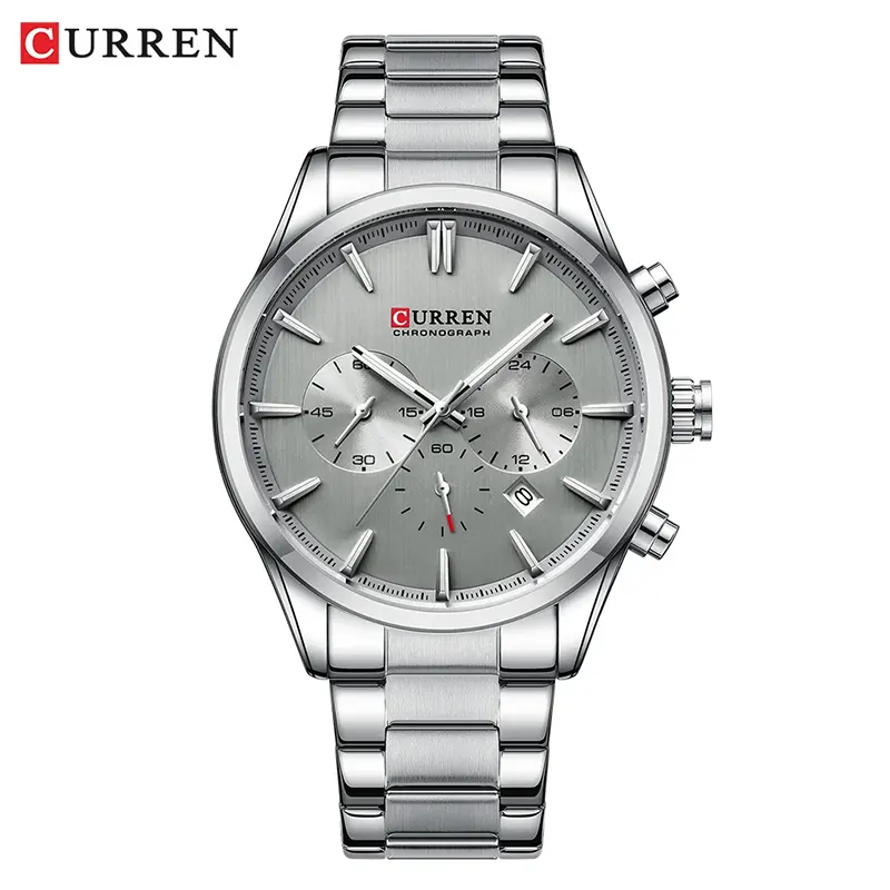 Curren Chronograph grey Dial Men’s Watch | 8446