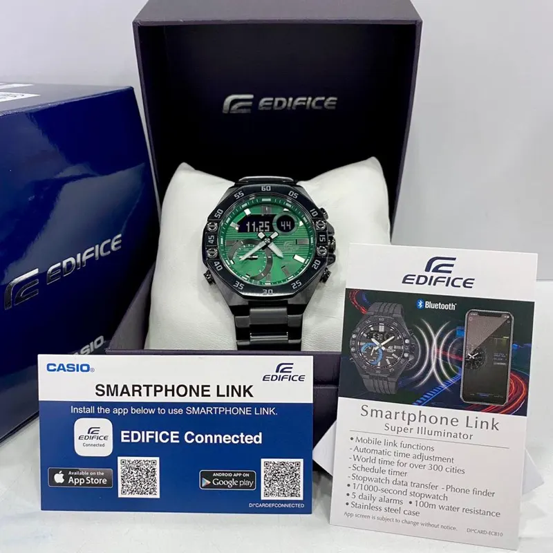 Casio Edifice Bluetooth Blue Dial Men’s Watch | ECB-10DC-3ADF