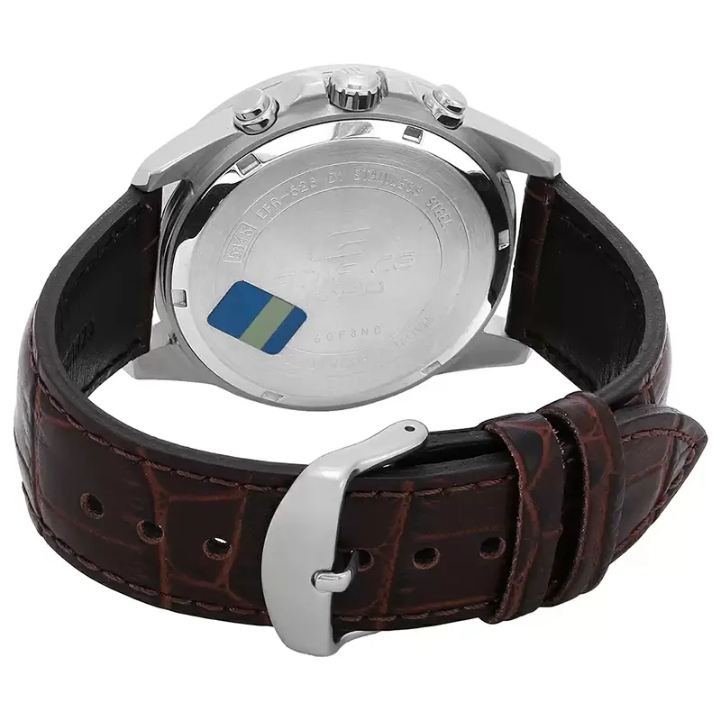 Casio Edifice Chronograph White Dial Mens Watch EFR-526L-7AV