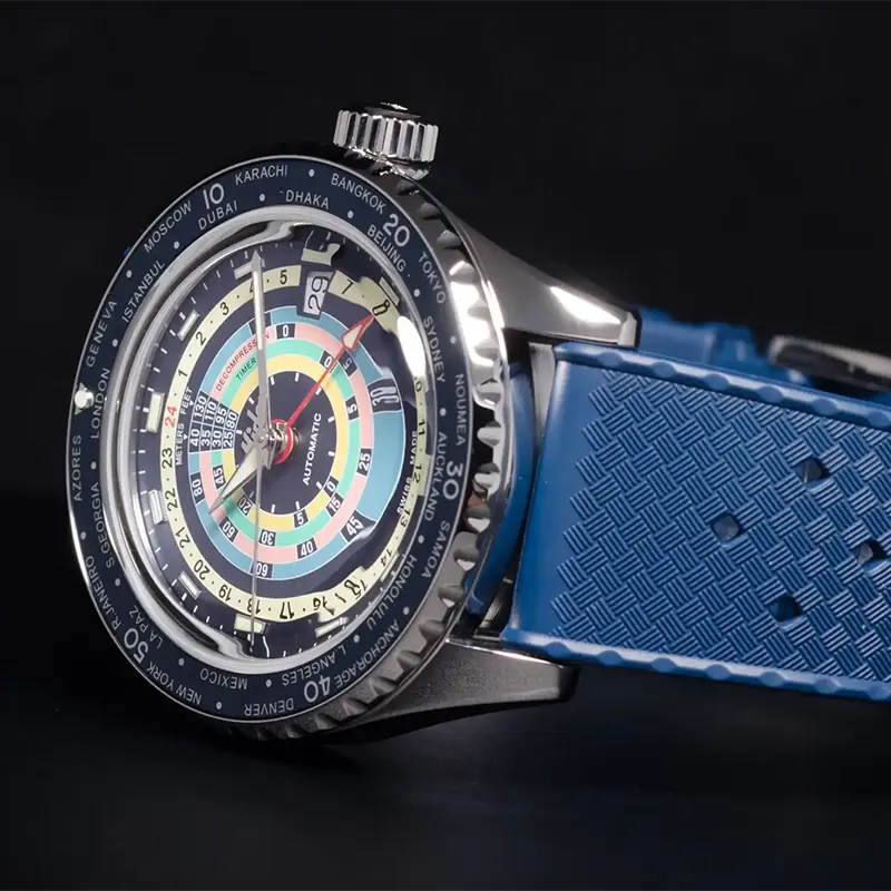 Mido Ocean Star Decompression Worldtimer Men's Watch | M026.829.17.041.00