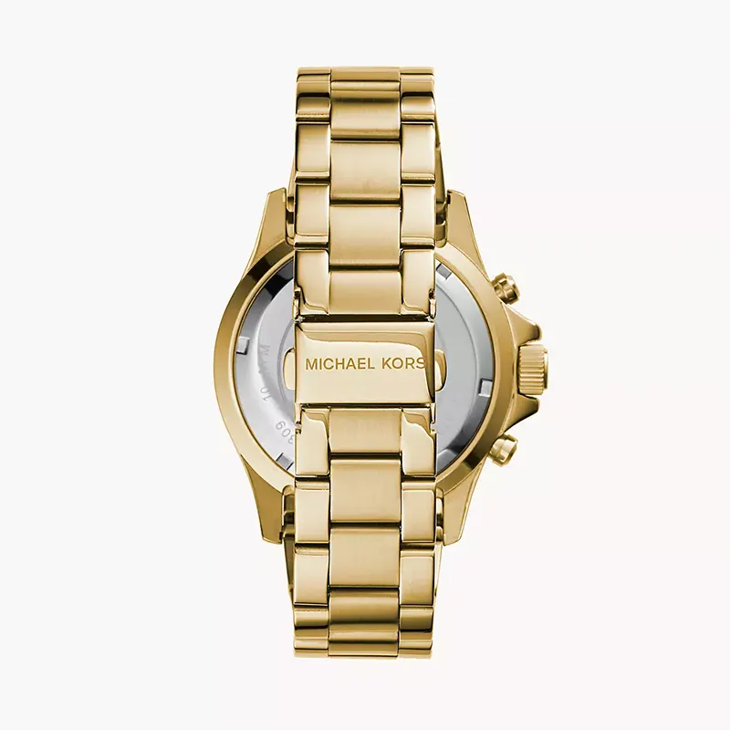 Michael Kors Everest Navy Dial Gold-tone Watch | MK5754