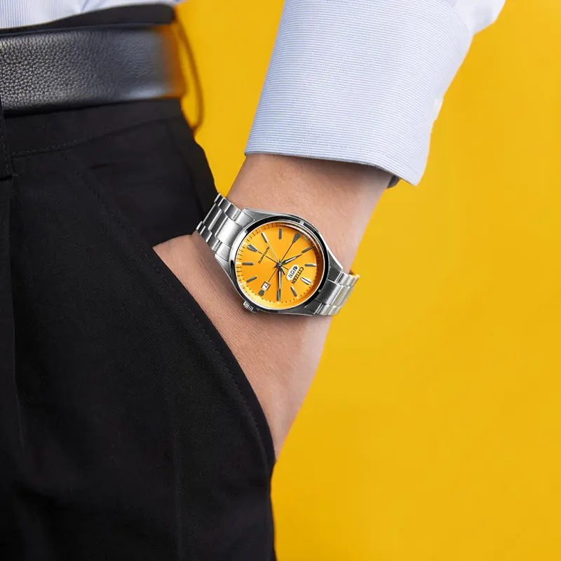 Citizen C7 'Reinvented' Automatic Yellow Dial Men’s Watch | NH8391-51Z