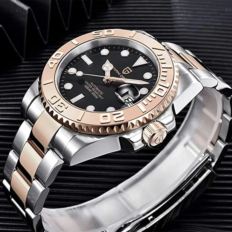 Pagani Design PD-1651 Yachtmaster Two-tone Automatic Men's Watch