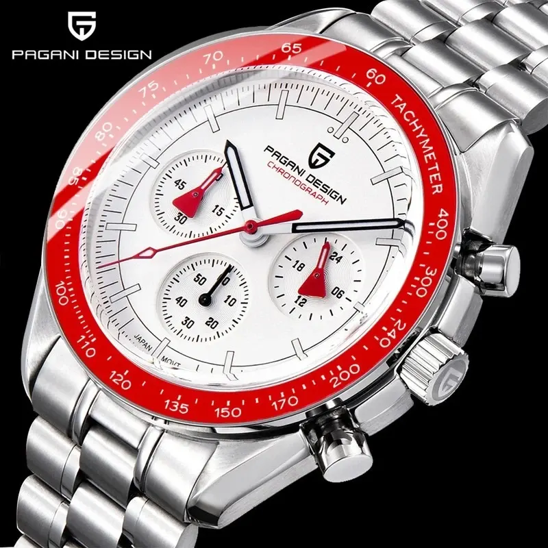 Pagani Design PD-1701 Speedmaster Chronograph Men's Watch
