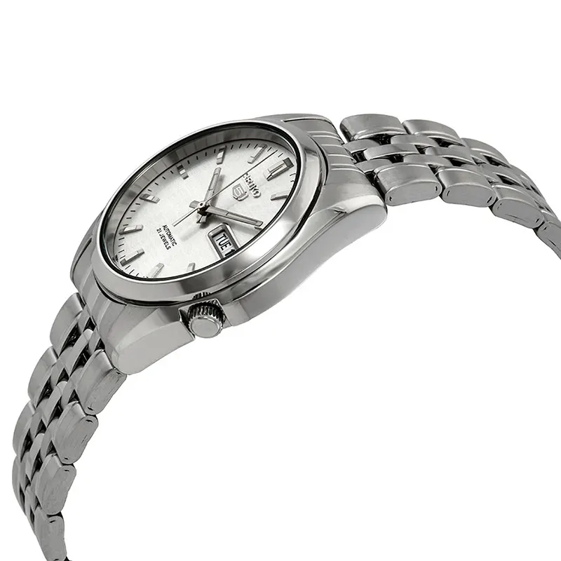 Seiko 5 Automatic Silver Dial Men's Watch | SNK355K1