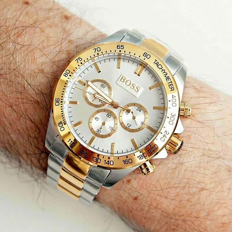 Hugo Boss Ikon Chronograph White Dial Men's Watch | 1512960