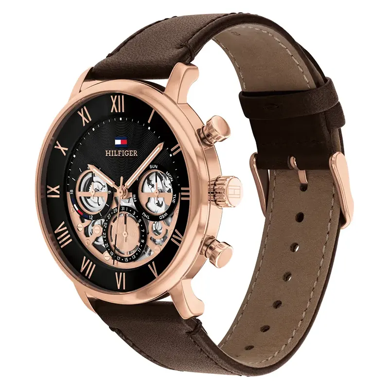 Tommy Hilfiger Legend Black Dial Men's Watch | 1710566