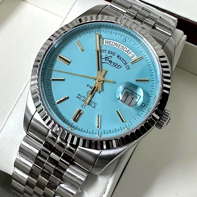 West End 'The Classic XL' Automatic Tiffany Dial Men's Watch | 6868.10.3337