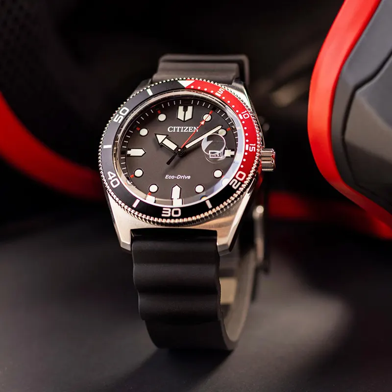 Citizen Eco-Drive Coke Bezel Black Dial Men's Watch | AW1769-10E