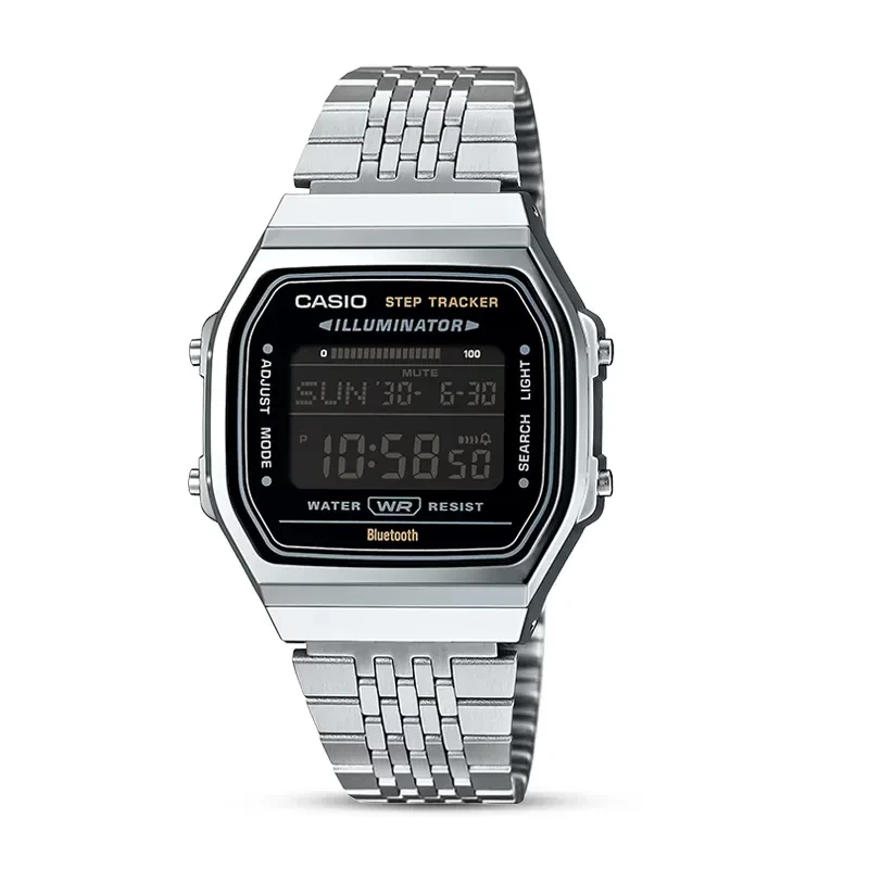 Casio ABL-100WE-1B Vintage Step Counter Bluetooth Mens Watch