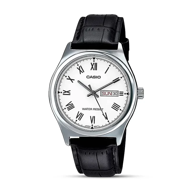 Casio MTP-V006L-7BUDF Enticer White Dial Men's Watch