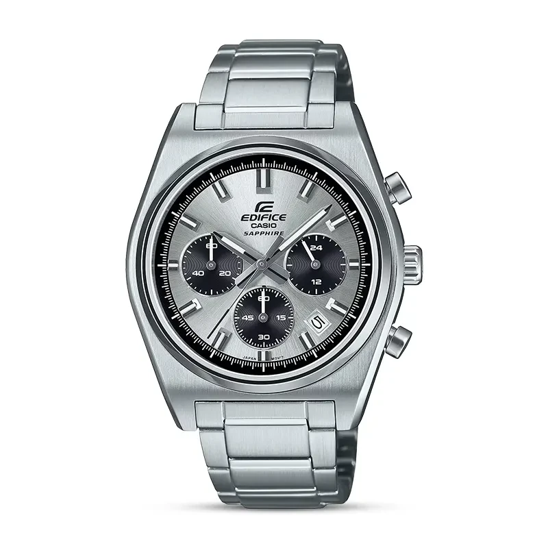 Casio Edifice EFB-730D-7AV Chronograph Panda Dial Men Watch
