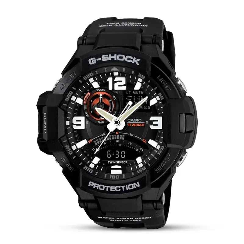 Casio G-Shock GA-1000-1 Master of G-Air Gravity Men Watch