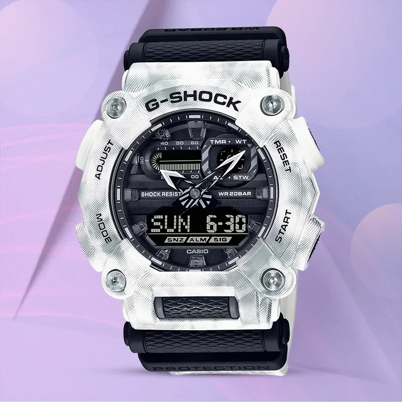 Casio G-Shock GA-900GC-7A Snowflakes Camouflage Men's Watch