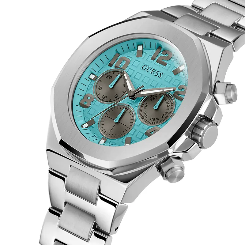 Guess Empire Multifunction Tiffany Blue Dial Men’s Watch | GW0489G3
