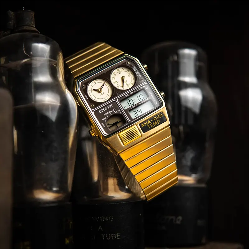 Citizen Vintage Dual Time Thermometer Men's Watch | JG2103-72X