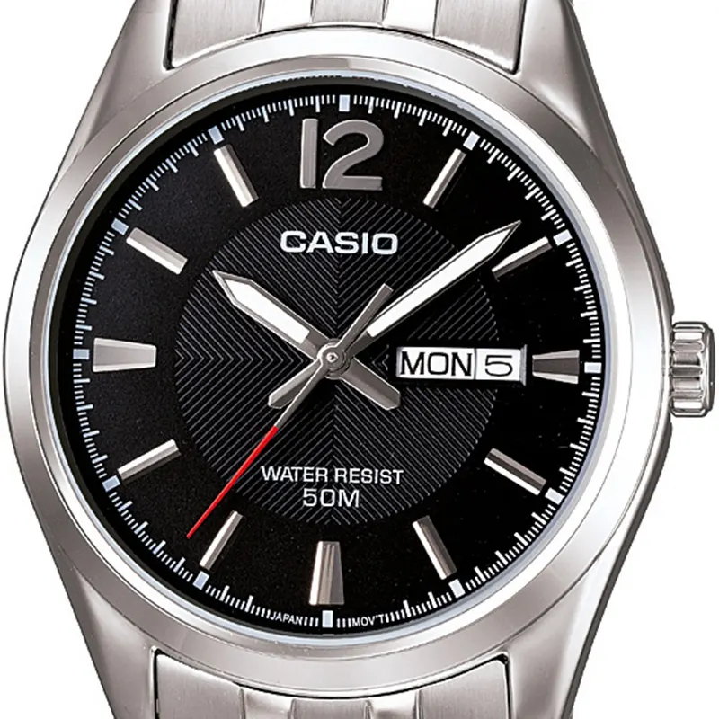 Casio Black Dial Men's Watch | MTP\LTP-1335D-1A