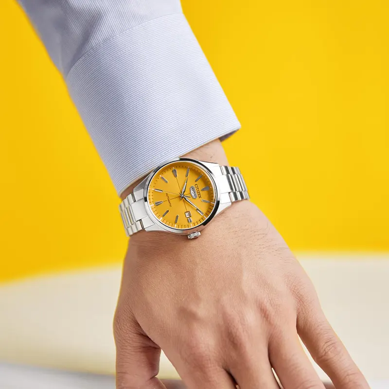 Citizen C7 'Reinvented' Automatic Yellow Dial Men’s Watch | NH8391-51Z