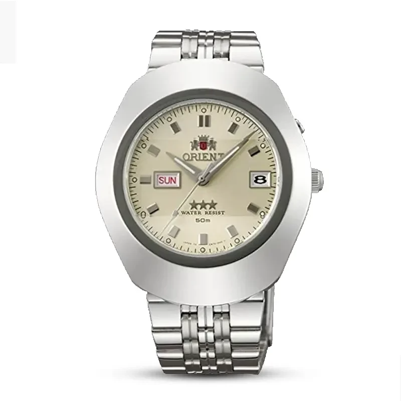 Orient NOS Diastar Cream Dial Men's Watch | SEM70002CG