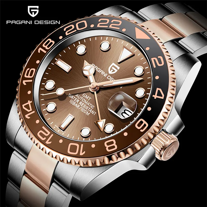 Pagani Design PD-1662 GMT-Master Automatic Men's Watch