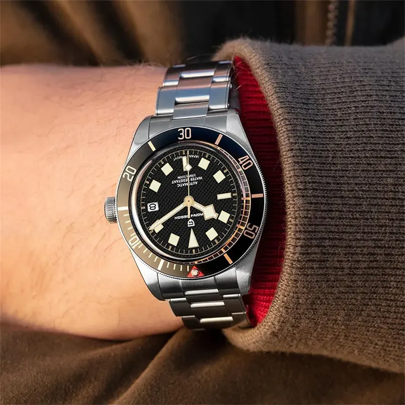 Pagani Design PD-1671 Black Bay Black Dial Men's Watch