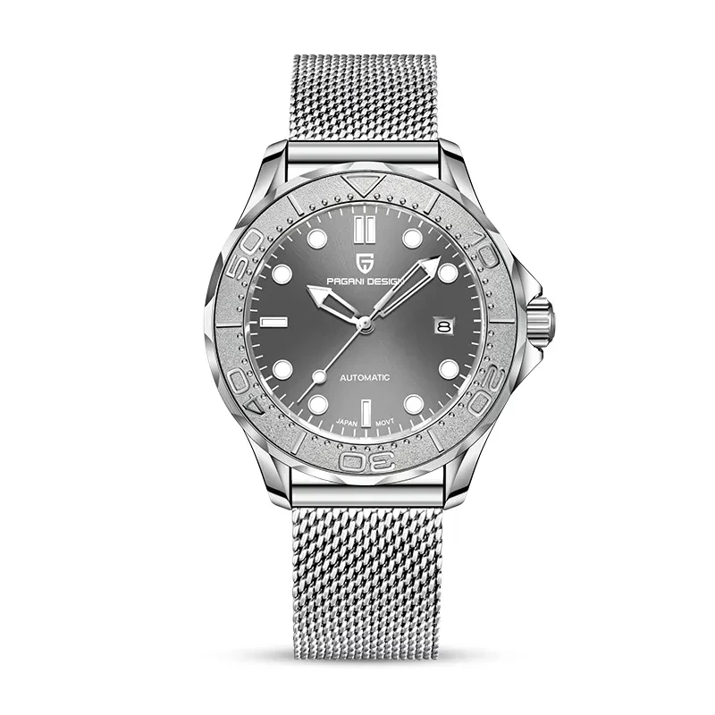 Pagani Design Grey Dial Automatic Men's Watch | PD-1818