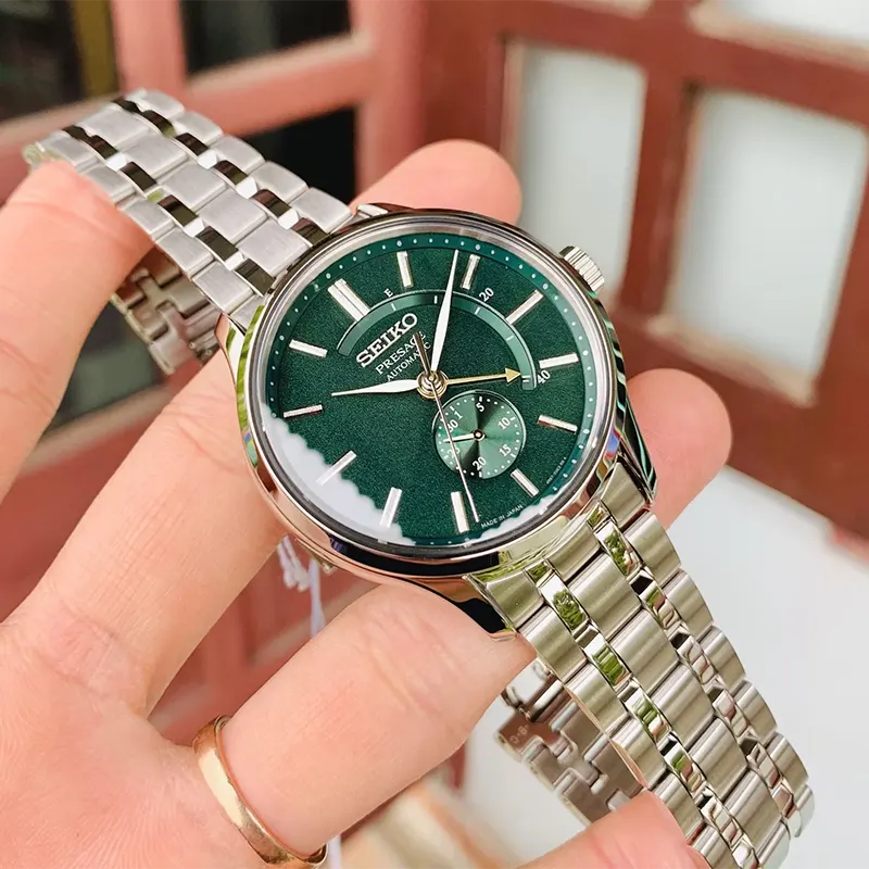 Seiko Presage Green Dial Men's Watch | SSA397J1
