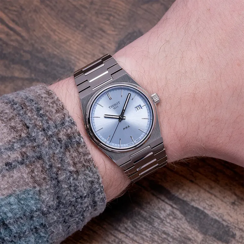 Tissot PRX 35mm Light Blue Dial Watch | T137.210.11.351.00