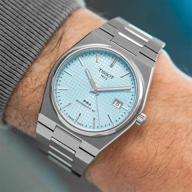 Tissot PRX Powermatic 80 Ice Blue Watch | T137.407.11.351.00