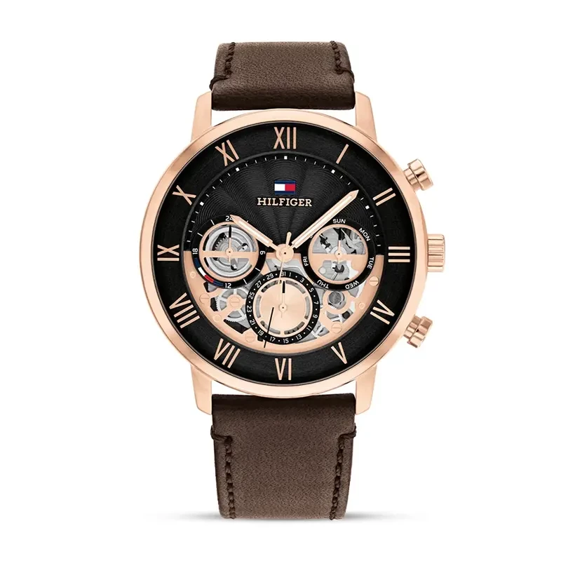 Tommy Hilfiger Legend Black Dial Men's Watch | 1710566