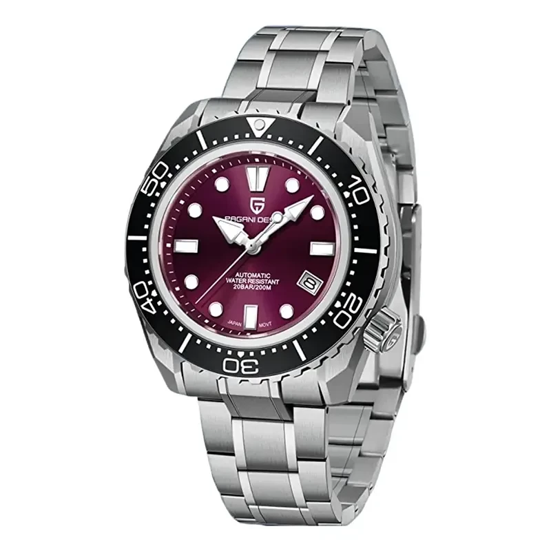 Pagani Design PD-1680 Burgundy Dial Men's Watch